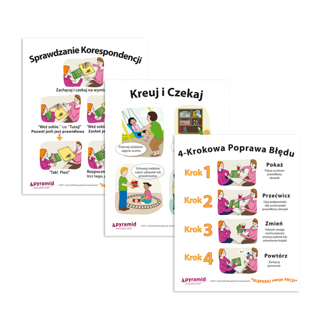 Plakaty PECS - Pyramid Educational Consultants